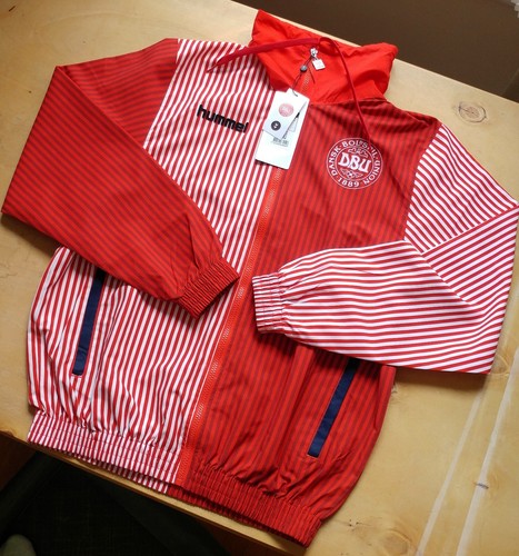 *RARE* Denmark Hummel 1986 Official Retro Reissue World Cup Jacket (S-M ...