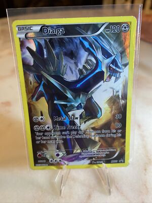 DIALGA XY77 Holo MYTHICAL Full Art Black Star Promo 2015 Pokemon Card ...