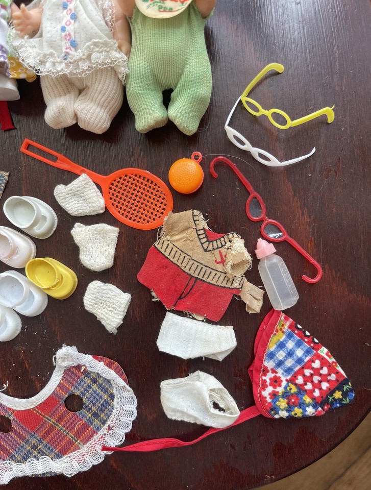 4 vintage Pee Wee dolls with many accessories | eBay