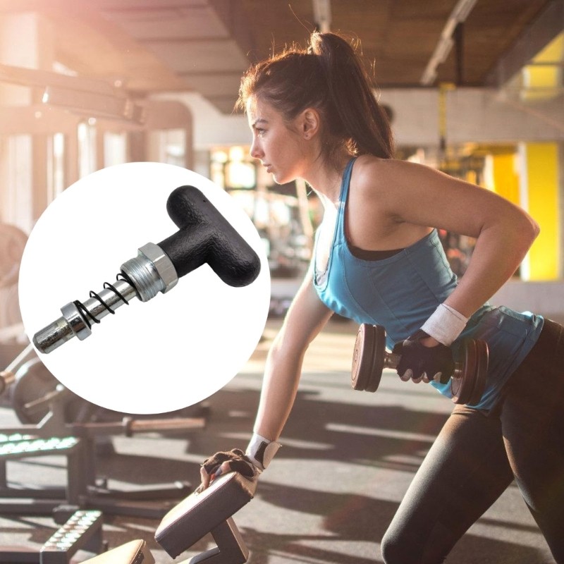 Ergonomic Grip Pull Pin Spring Knob Exercise Handle Fitness Equipment ...