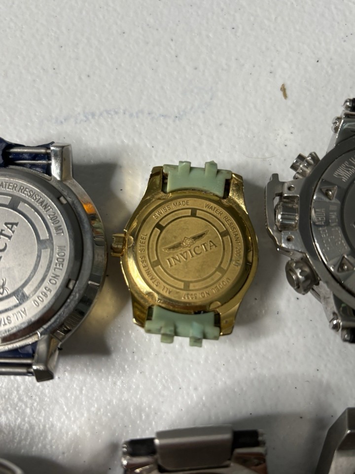 Lot x6 Invicta Watch Subaqua Noma Reserve Limited Models Assorted Parts Read | eBay
