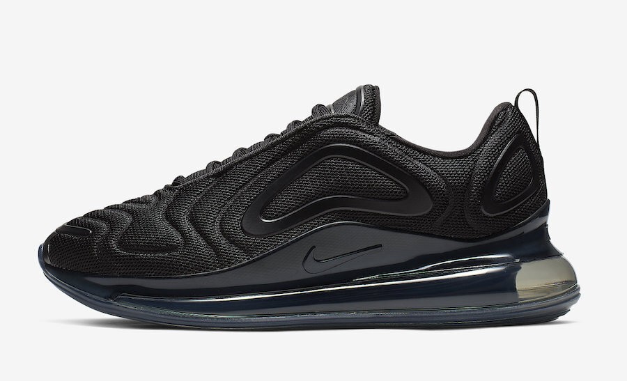 NIKE US10.5 Good Condition Air Max7 Air Max 7 Triple Black 27.0cm ...
