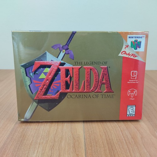 Factory SEALED Legend of Zelda Ocarina of Time OOT nintendo64 n64 clean ...