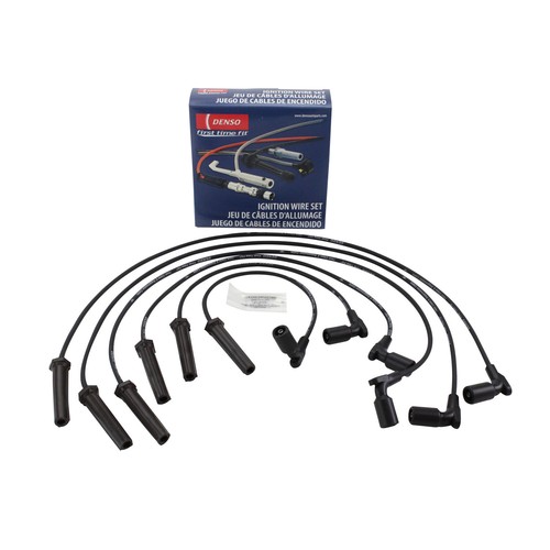 For Buick Rendezvous Chevy Malibu Spark Plug Set Ignition Wires DENSO ...
