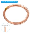 1.0mm Copper Wire, 6 Meters/19.7ft Pure Copper Flexible Wire Coil Craft ...
