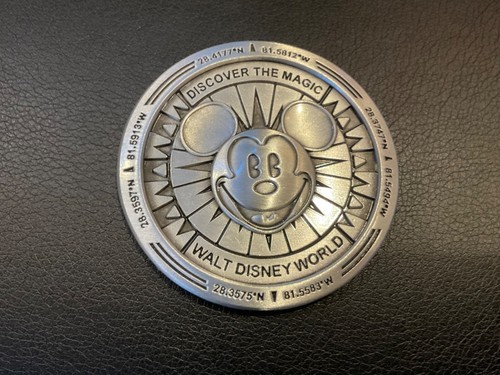 WALT DISNEY WORLD DISCOVER THE MAGIC SURVEY MARKER CHALLENGE COIN | eBay