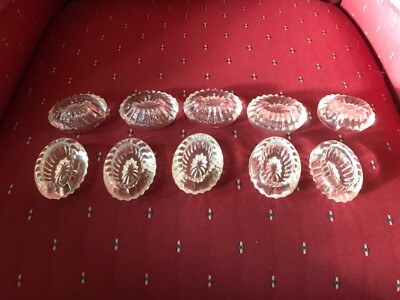 VINTAGE CUT CRYSTAL SALT DISHES/CELLAR | eBay