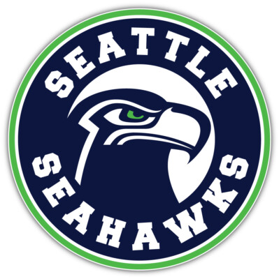 Seattle Seahawks Logo NFL Sport Car Bumper Sticker Decal "SIZES" | eBay