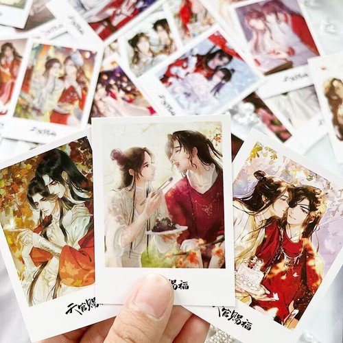 40pcs Anime Tian Guan Ci Fu 天官赐福 TGCF Xie Lian Hua Cheng Cards | eBay