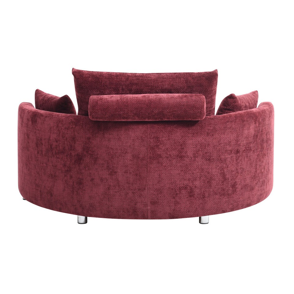 Foldable Sleeper Sofa Bed Circular Bed Adjustable Futon Sofa Folding ...