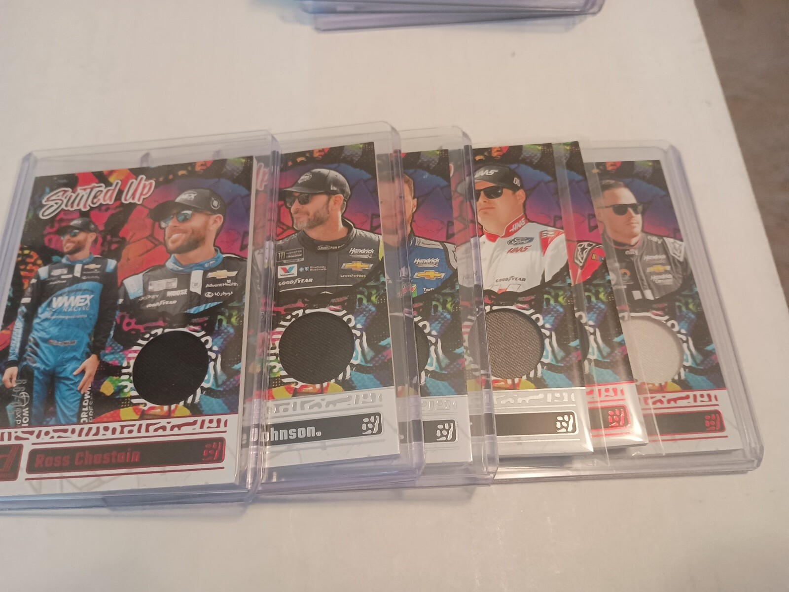 2024 DONRUSS RACING SUITED UP PATCHES YOU PICK YOUR CARD! JR BOWMAN ...