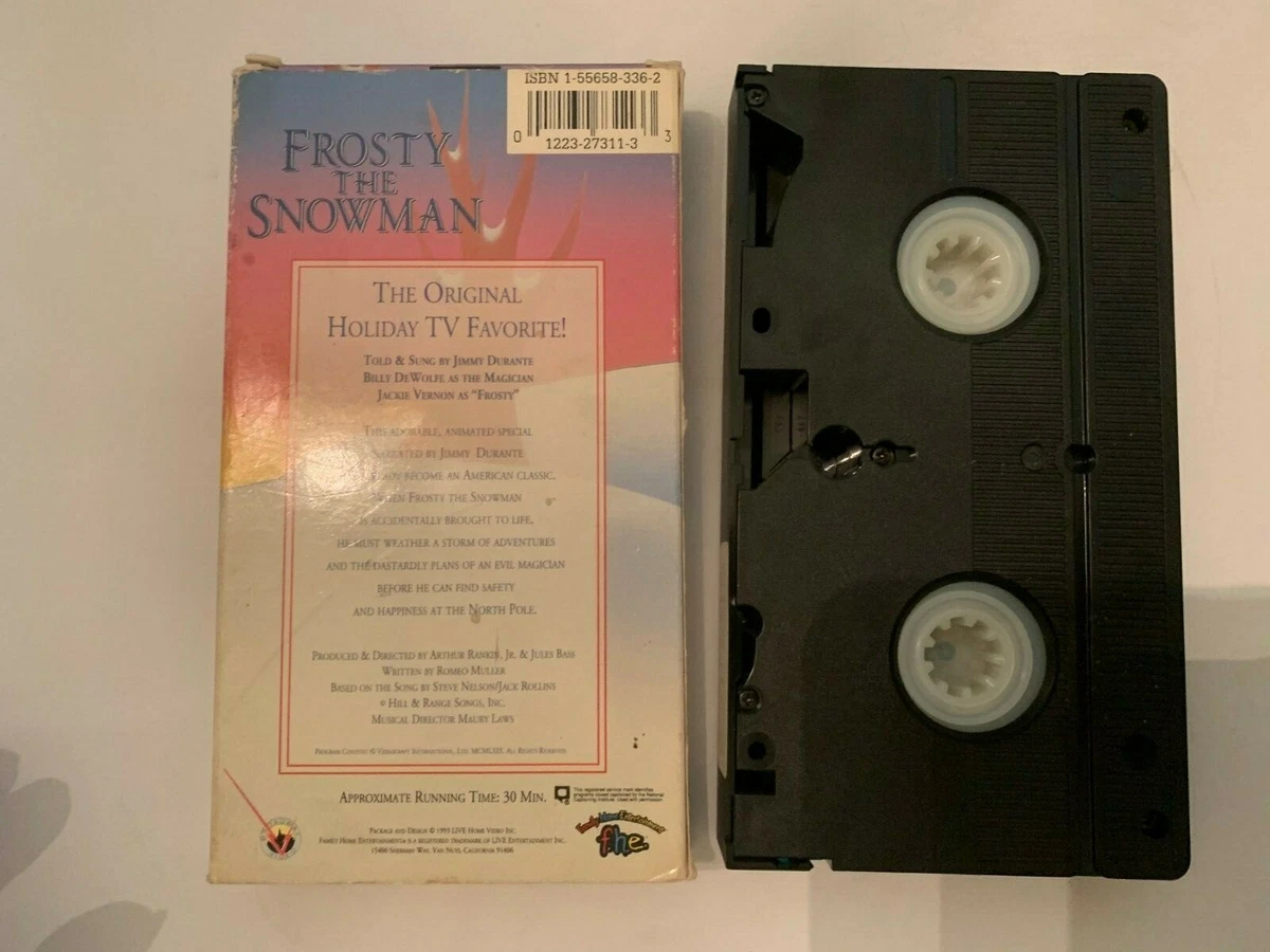 Frosty The Snowman Vhs Ebay