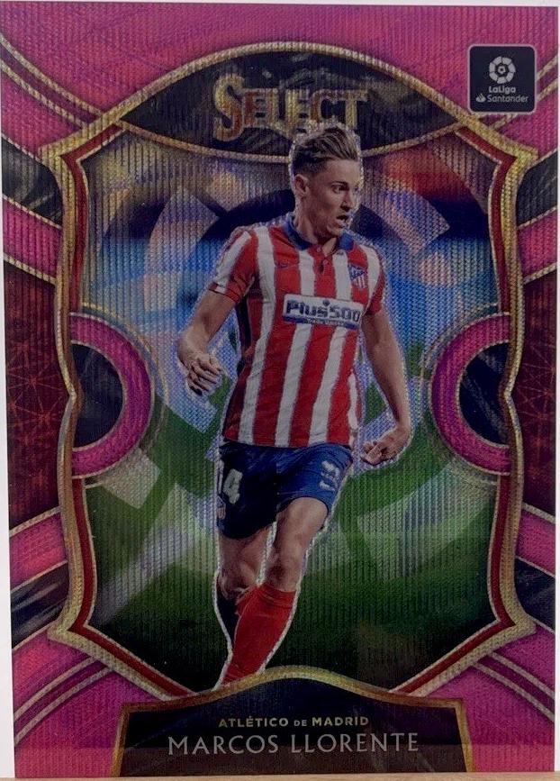 2020-21 Panini Chronicles - Select La Liga Marcos Llorente #22 Pink ...