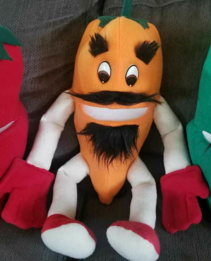 Habanero Blacklight Pepper Ventriloquist Puppet | eBay