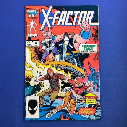 X-Factor #8 vs Freedom Force Marvel X-Men Comics 1986 First Appearance ...