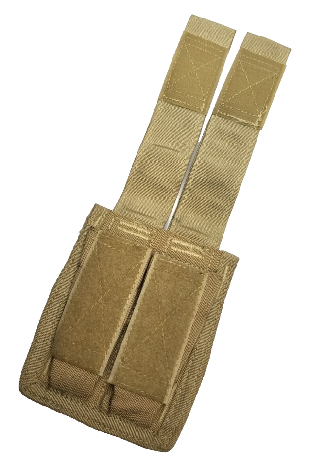 USGI Military Desert Tan MOLLE II Double Pistol Magazine Pouch - MINT ...