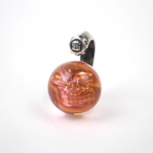 Starlingear Sterling Silver925 Limited Edition New Skull Marble Pendant ...