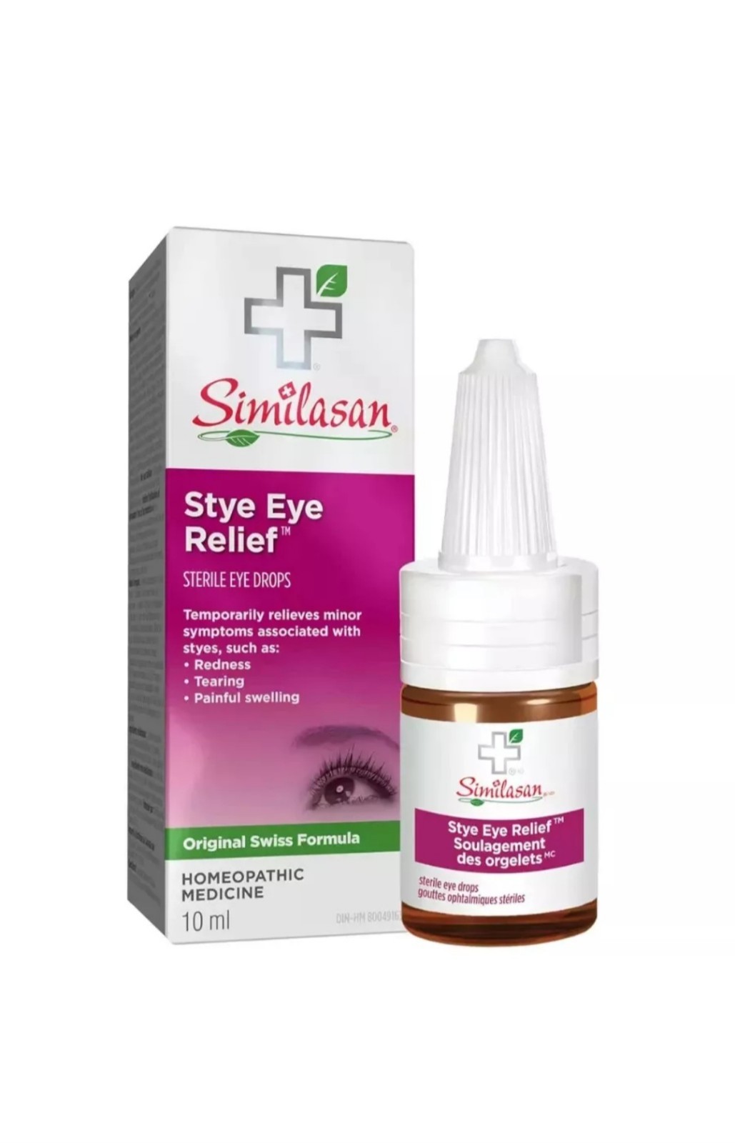 Similasan Stye Eye Relief Homeopathic 10ml/ 0.33.oz fl Exp. 12/2025+ 2 ...