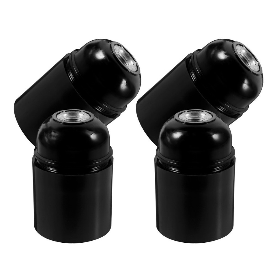 4pcs Pendant Light Lamp Socket Plastic Lamp Base E27 Replacement | eBay ...