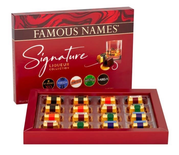 Famous Names Signature Chocolate Liqueur Collection 185g | eBay UK