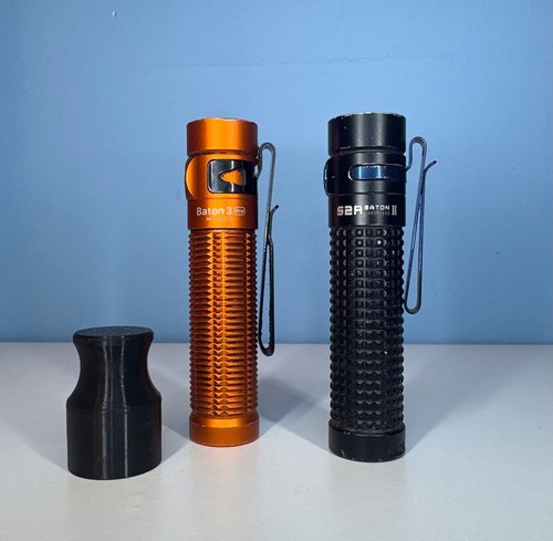 Flashlight Bite Cap for Olight Baton 3 Pro | Baton 2 | Hands Free ...