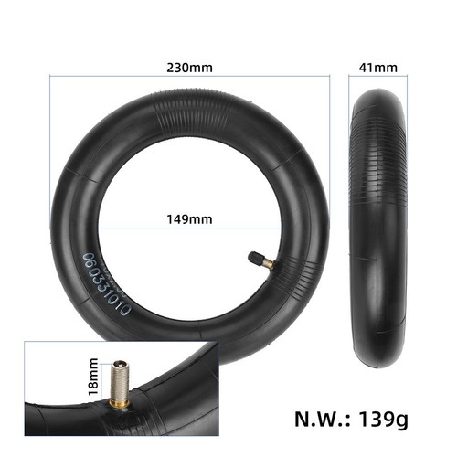 Straight Inner Tube Scooter Tube 12cm * 8cm * 6cm 10 Inches 1pc High ...