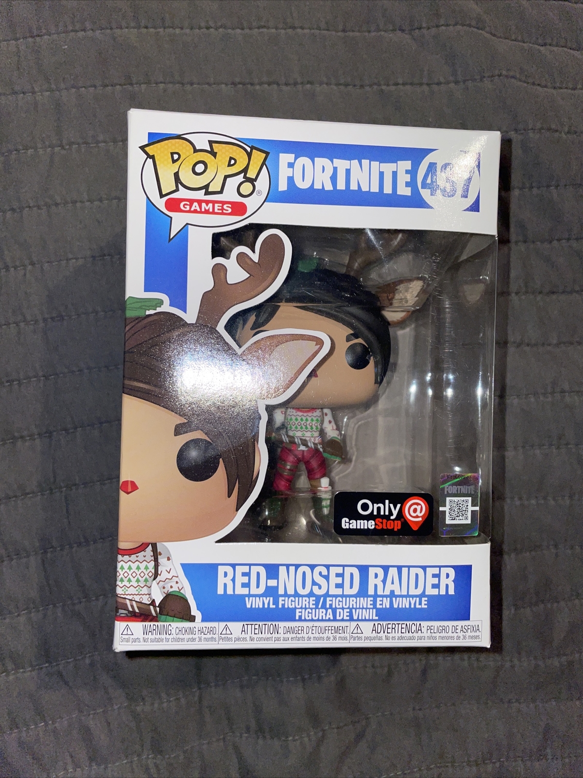 Funko POP! Fortnite Red-Nosed Raider #437 Gamestop Exclusive Vinyl ...
