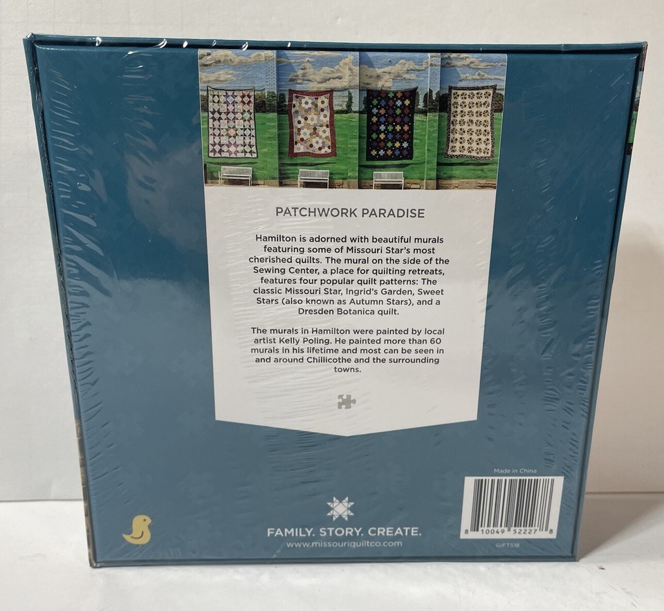 Missouri Star Quilt Co. Patchwork Paradise 500 pc Jigsaw Puzzle 18"x24" New Seal | eBay
