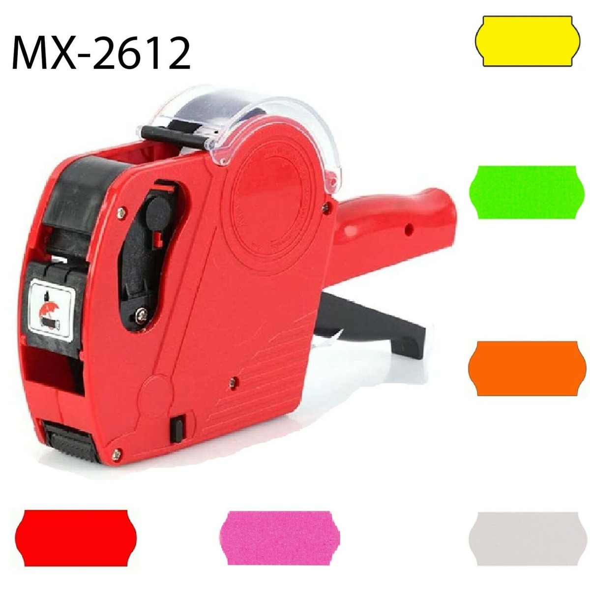 Date Gun CT4 Price Gun Labels - 26x12mm Single Line Sticker Roll For ...