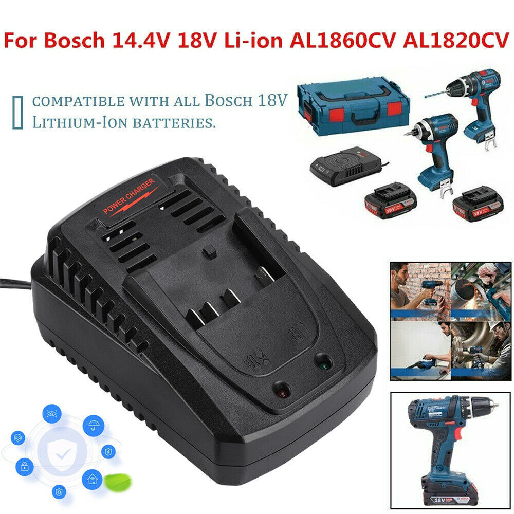 Bosch AL 1860 CV 14.4V-18V Lithium-ion Quick and Professional Battery ...