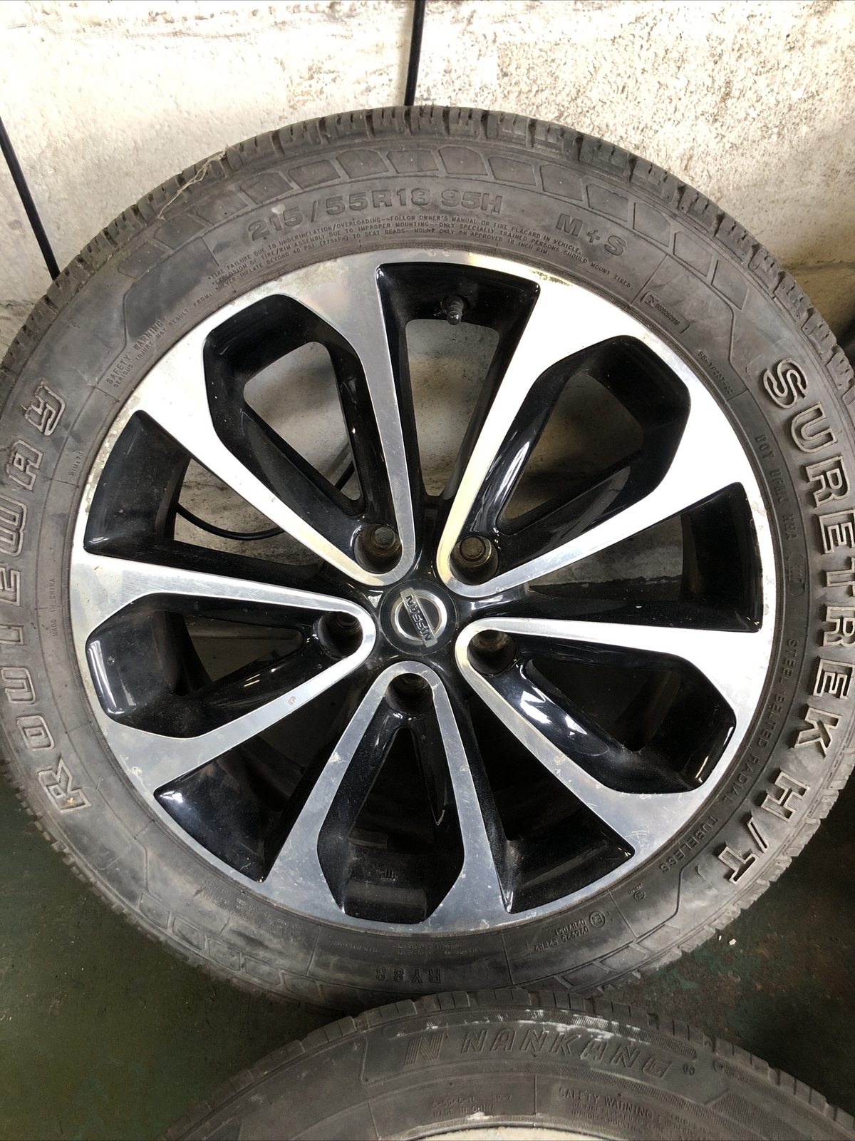 Nissan Qashqai 18 Inch Alloy Wheels 215 55 18 | eBay UK