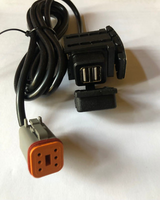 Harley Davidson USB charger accessory power socket conection 6 way six ...
