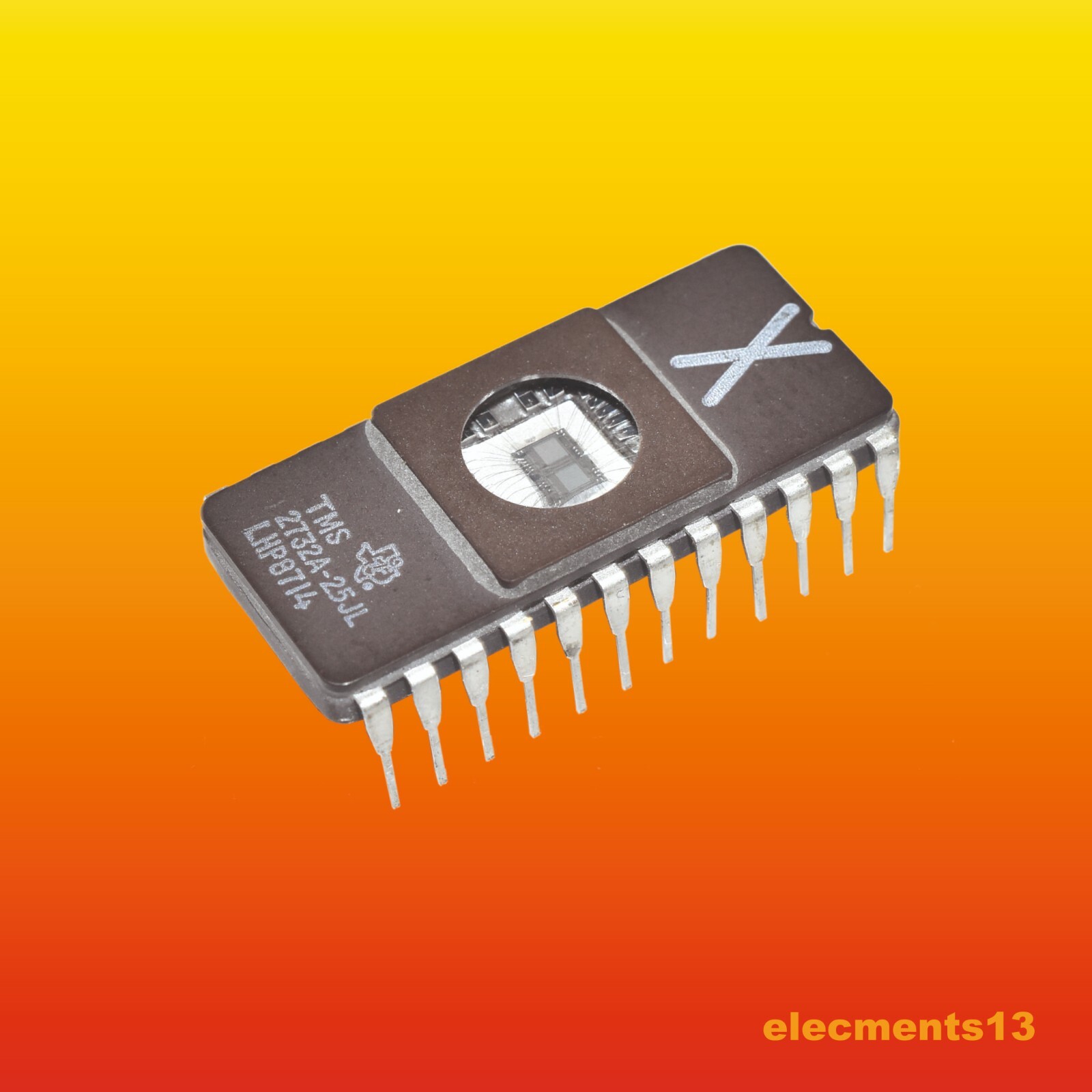 TMS2732A-25JL TEXAS INSTRUMENTS MEMORY IC UVPROM 4KX8 250NS NMOS CDIP24 ...