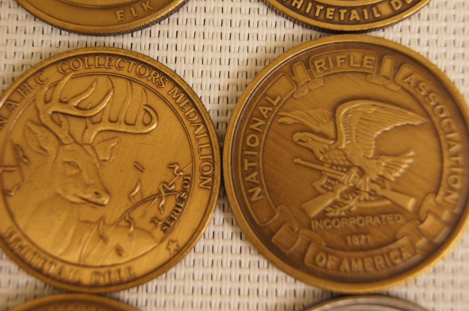 NATIONAL RIFLE ASSOCIATION & BUCKMASTER COINS LOT OF 6 | eBay