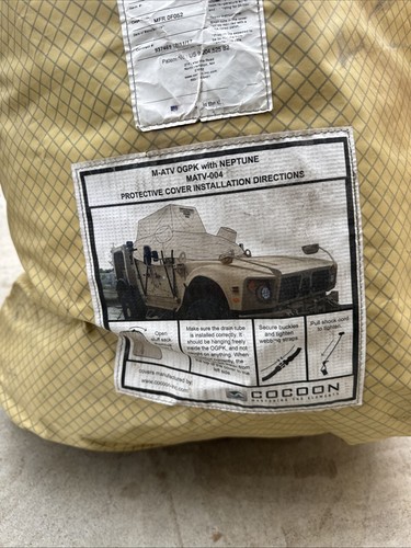 Jltv Cover Also Use On Hmmwv With Over Lay And A Ogpk | eBay