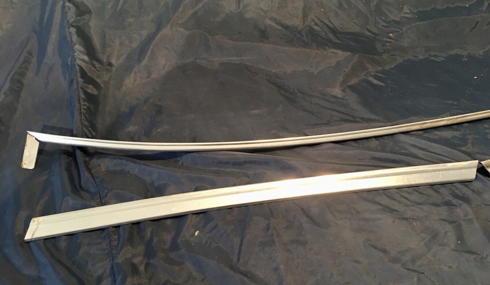 Mercedes R107 450SL 380SL Convertible Front Windshield Molding Trim Set ...