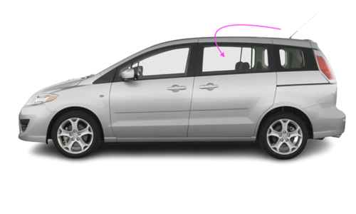 Fits 2006-2017 Mazda 5 Mini Van Rear Driver Left Sliding Cargo Door ...