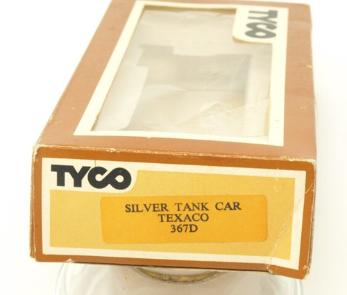 Tyco Tank Car #367D, Silver Texaco Tank Car Box & insert only VG | eBay