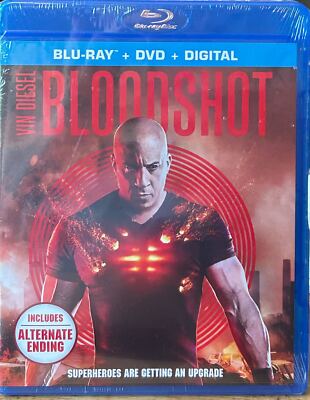 Bloodshot (Blu-ray + DVD, 2020) NEW SEALED Action Sci-fi Vin Diesel ...
