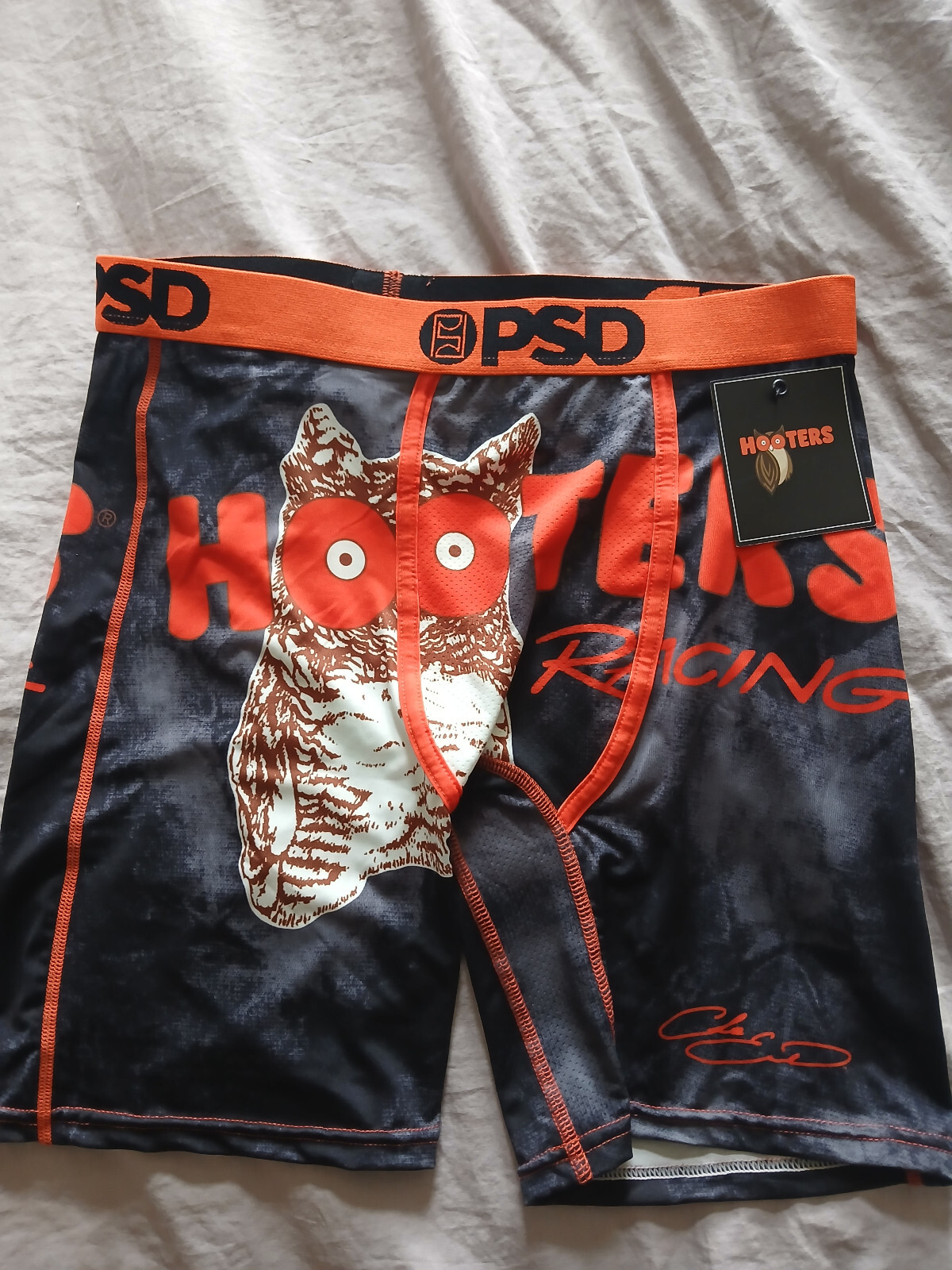 PSD Hooters Racing Big Owl Men's Size Small Underwear Boxer Briefs | eBay