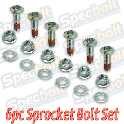 Motorcycle Sprocket Bolt Kit for HONDA SUZUKI KAWASAKI YAMAHA KTM ...