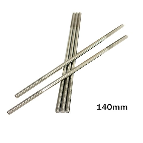 M3 25mm 300mm For RC Boat Airplane Stainless Steel Push Rods (Pack of 5 ...
