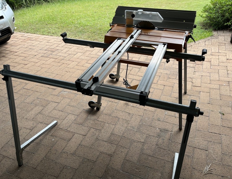 Triton Compact Workbench with Extension Table, Triton Saw, Bevel ...
