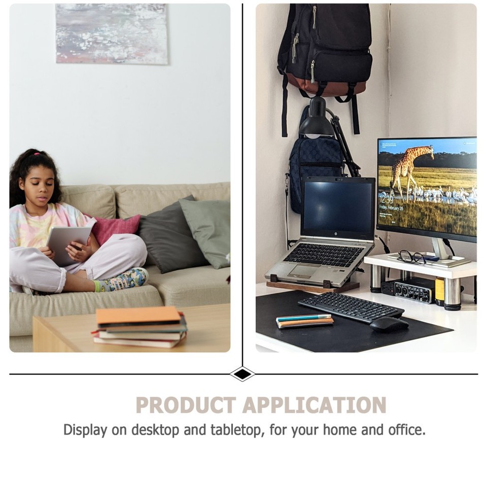 1Pc Creative Design Wooden Photo Frame Desktop Multi-functional Photo ...