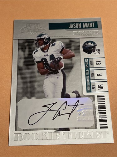 2006 Playoff Contenders - Jason Avant #114 (AU, RC) for sale online | eBay