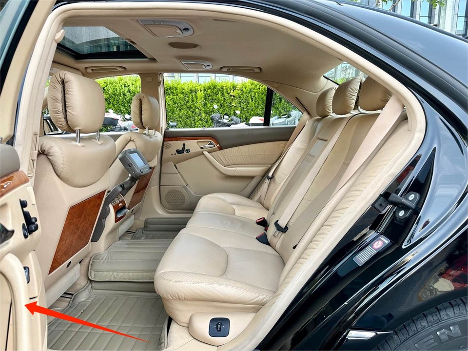 Front Right Outer Yellow Door Pull Handle Cover For Benz S-Class W220 ...
