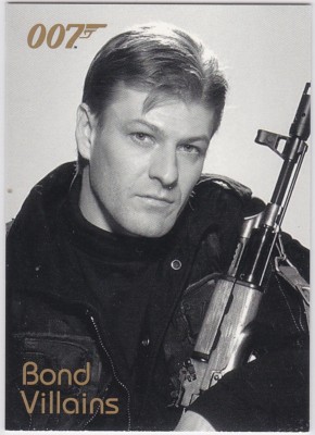 JAMES BOND QUOTABLE BOND VILLAINS F17 SEAN BEAN AS ALEX TREVELYAN ...