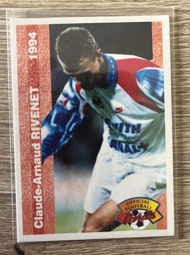 Carte N° 189 Claude-Arnaud Rivenet Attaquant Official Football Cards ...