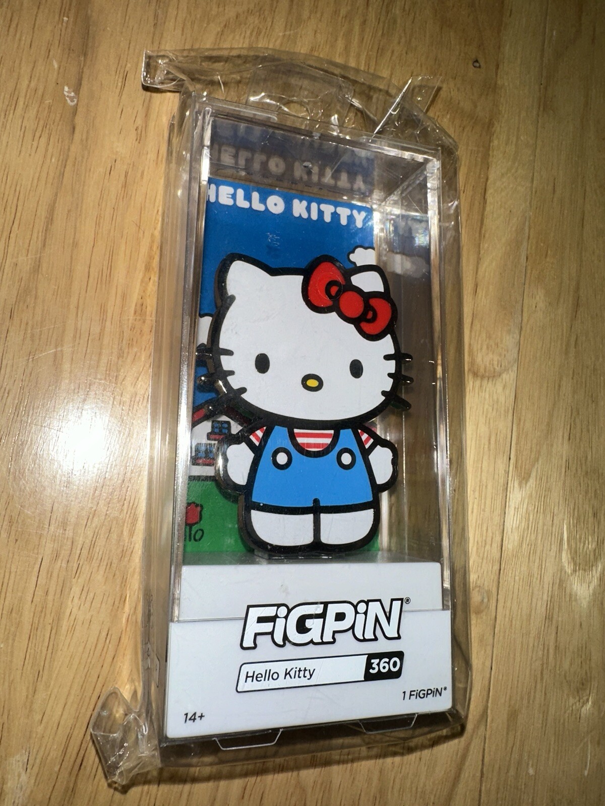 Figpin • HELLO KITTY #360 • San Rio • 2.5" ENAMEL PIN Red Bow • Ships ...
