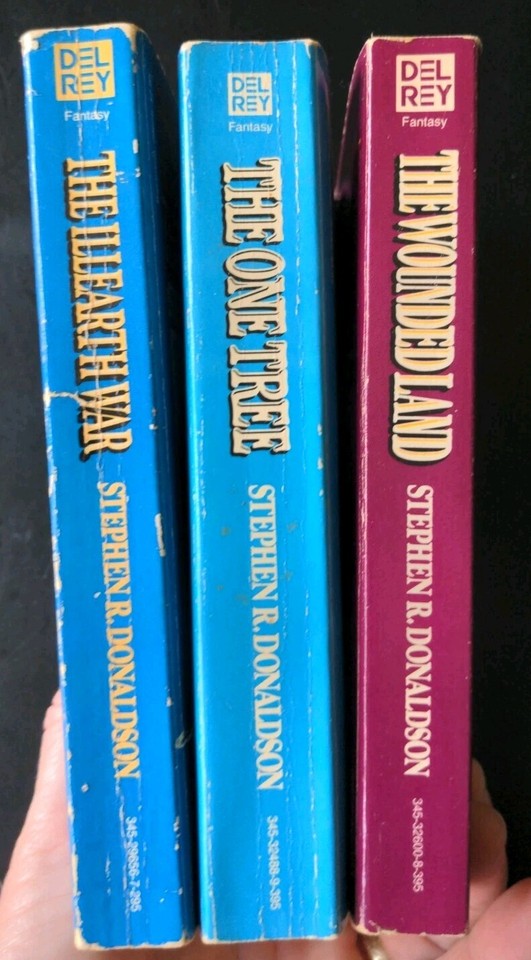 Lot of 3 Thomas Covenant Chronicles by Stephen R. Donaldson | eBay